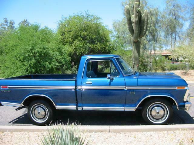 1974 FORD F-100 PICKUP - Side Profile - 116165