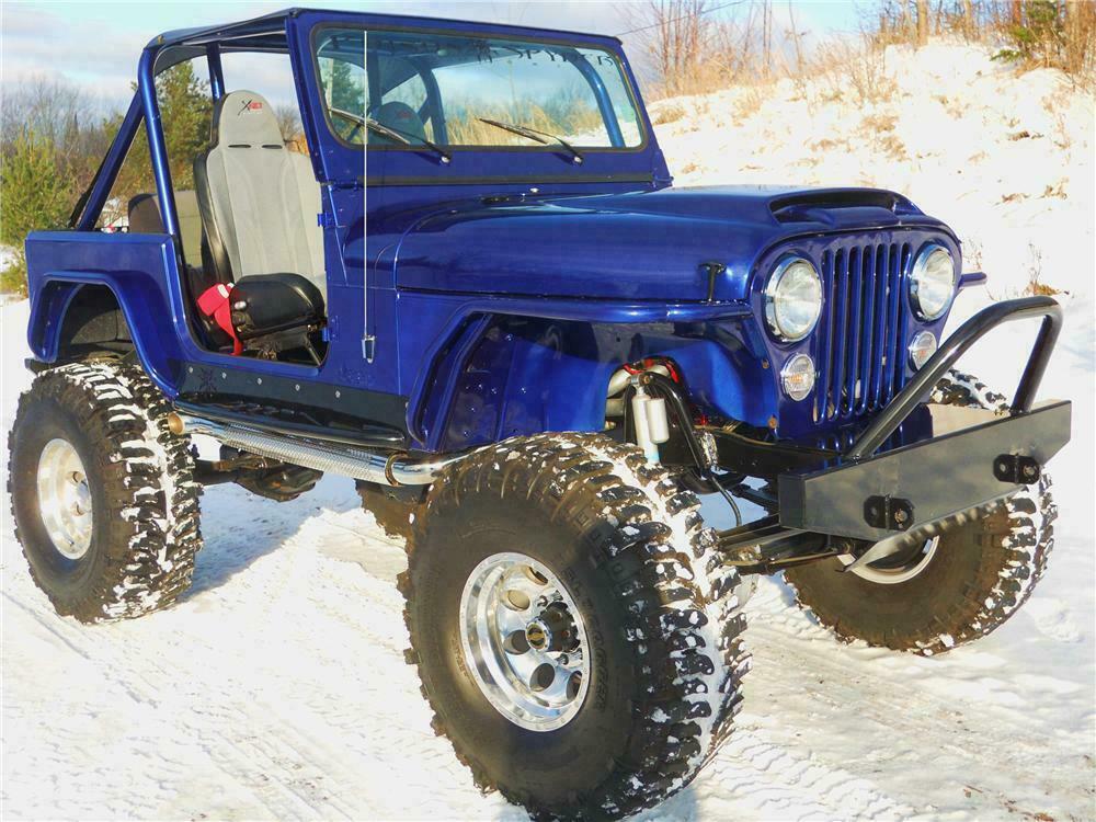 1980 JEEP CJ-7 CUSTOM SUV - Front 3/4 - 116168