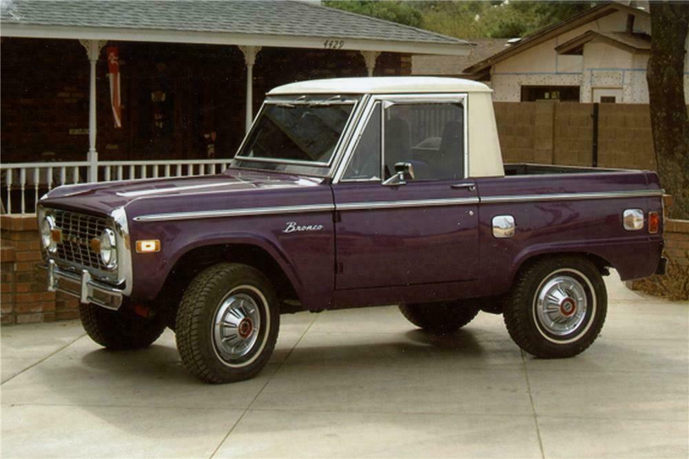 1977 FORD BRONCO CUSTOM 1/2 CAB