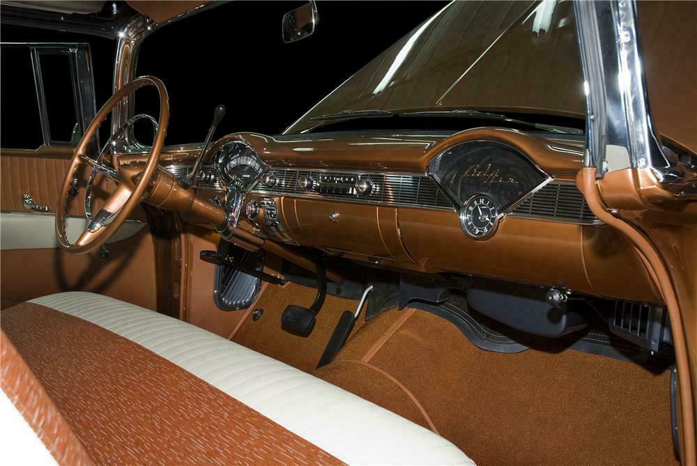 1956 CHEVROLET BEL AIR CONVERTIBLE - Interior - 116324