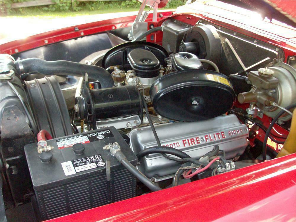 1955 DESOTO FIREFLITE SPORTSMAN 2 DOOR HARDTOP - Engine - 116406