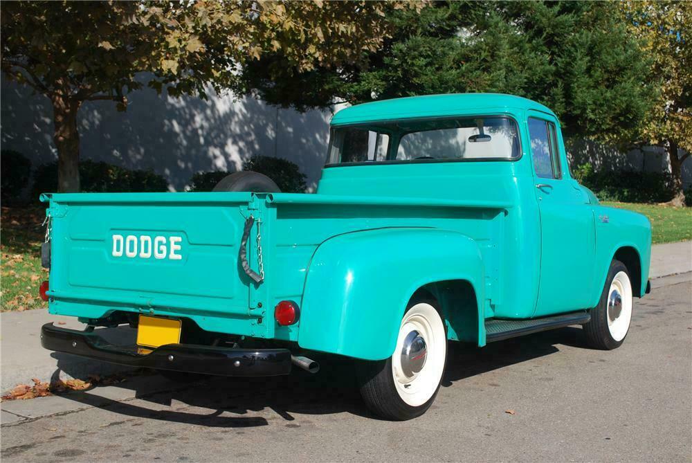 1956 DODGE PICKUP - Rear 3/4 - 117196