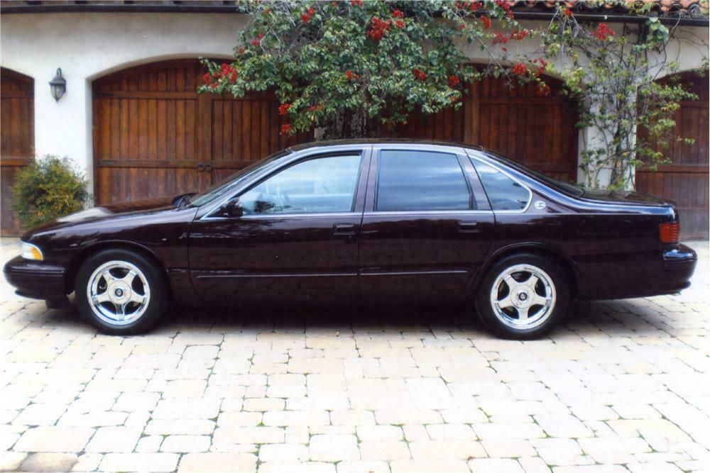 1996 CHEVROLET IMPALA SS 4 DOOR SEDAN - Side Profile - 117274