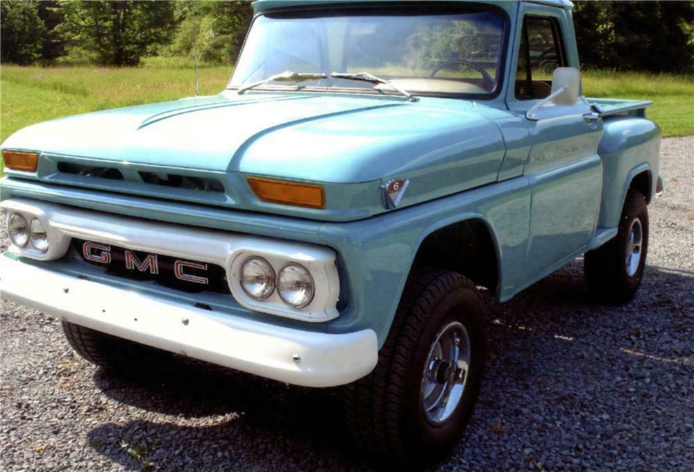 1966 GMC 4X4 STEPSIDE PICKUP - Front 3/4 - 125286