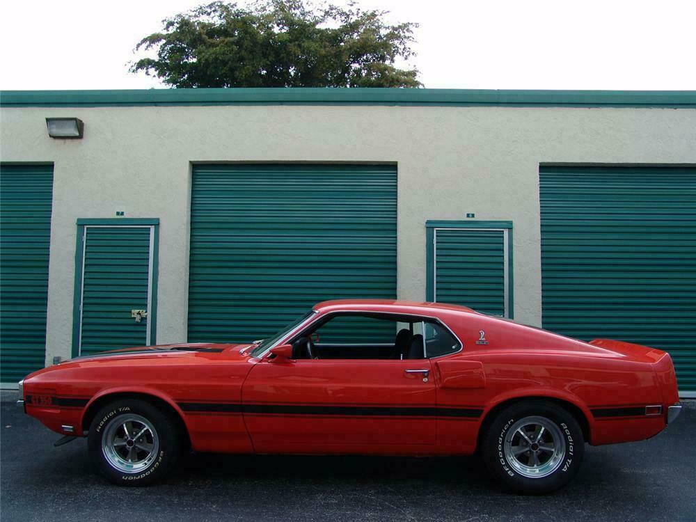 1970 FORD MUSTANG CUSTOM FASTBACK - Side Profile - 126873