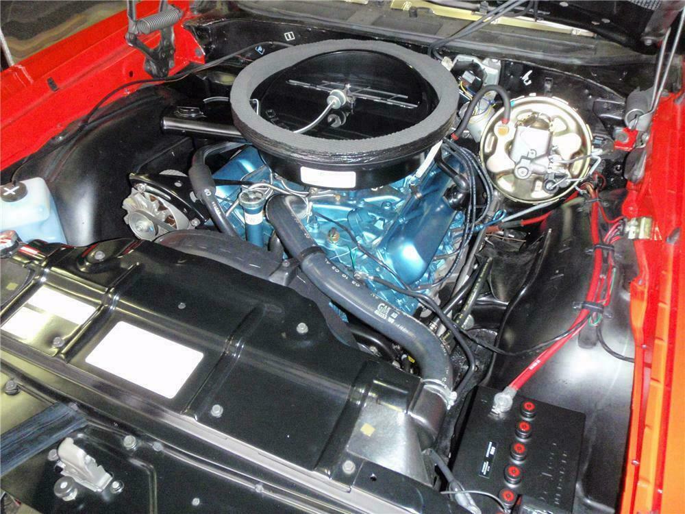 1970 OLDSMOBILE 442 CONVERTIBLE - Engine - 130255