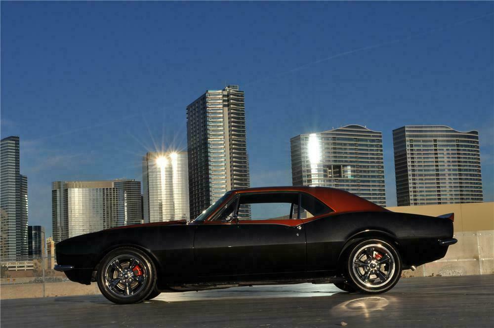 1967 CHEVROLET CAMARO CUSTOM 2 DOOR COUPE - Side Profile - 130446