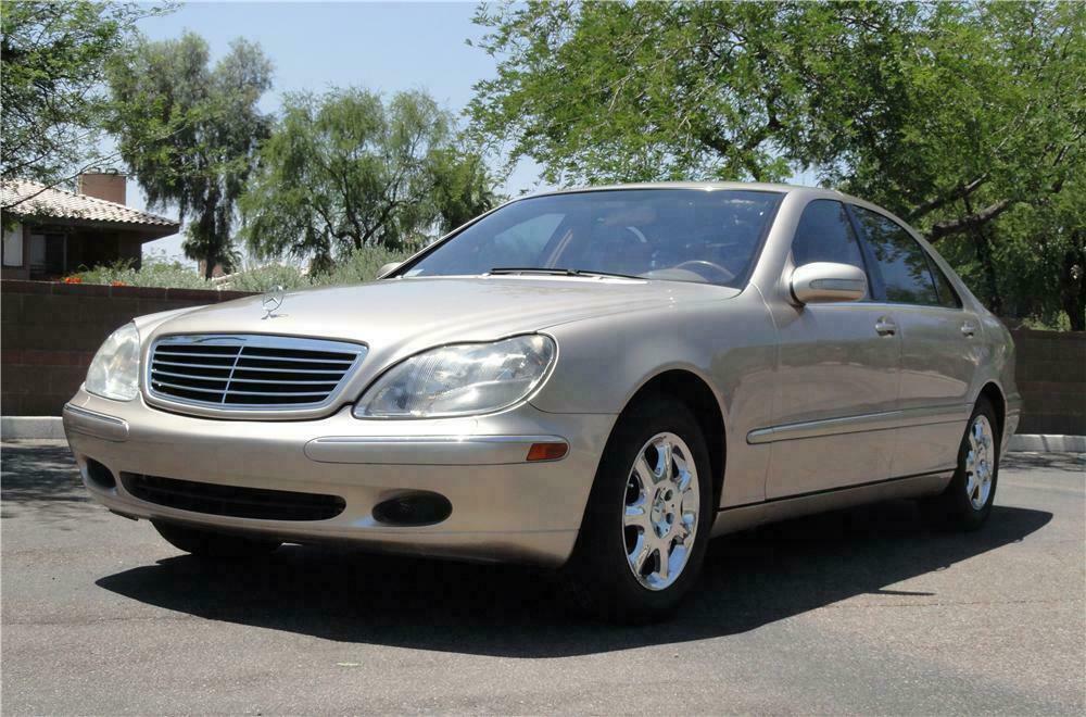 2002 MERCEDES-BENZ S430 4 DOOR SEDAN - Front 3/4 - 130720