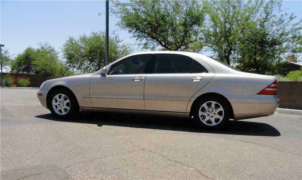 2002 MERCEDES-BENZ S430 4 DOOR SEDAN - Side Profile - 130720