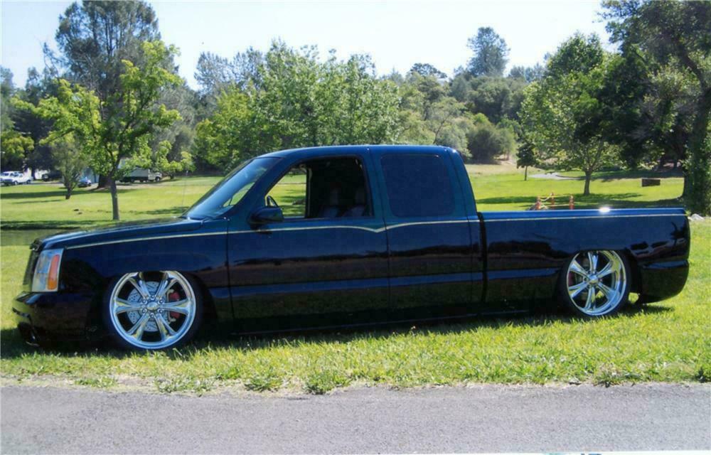 2001 CHEVROLET SILVERADO CUSTOM PICKUP - Side Profile - 130966
