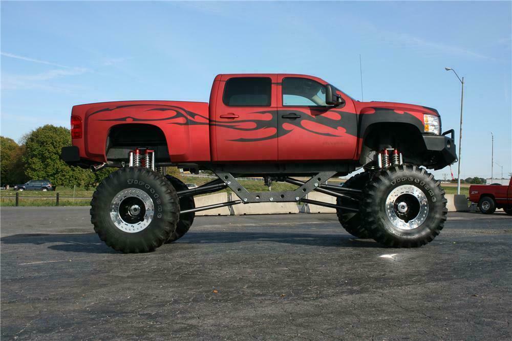 2008 CHEVROLET SILVERADO CUSTOM PICKUP - Side Profile - 132698