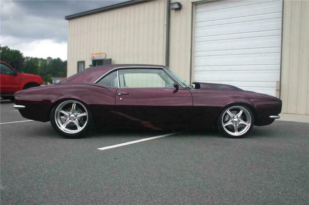 1967 CHEVROLET CAMARO CUSTOM 2 DOOR COUPE - Side Profile - 132728