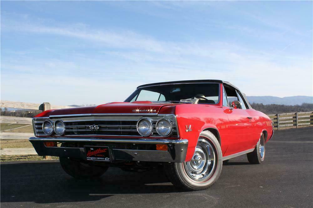 1967 CHEVROLET CHEVELLE SS CONVERTIBLE
