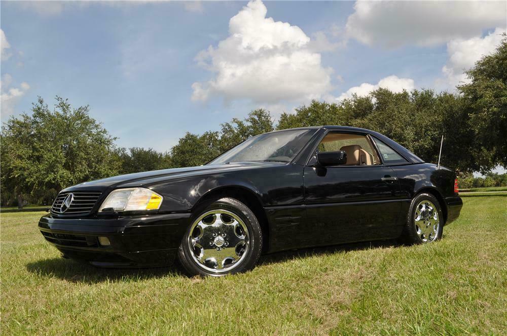 1997 MERCEDES-BENZ 500SL CONVERTIBLE - Front 3/4 - 132873