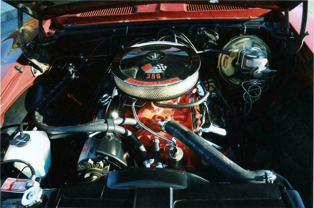 1969 CHEVROLET CAMARO RS/SS COUPE - Engine - 133085