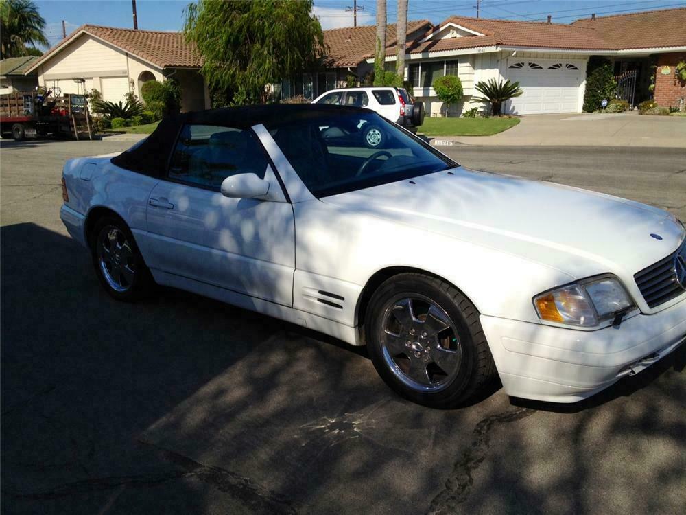 1999 MERCEDES-BENZ 500SL CONVERTIBLE - Front 3/4 - 133496