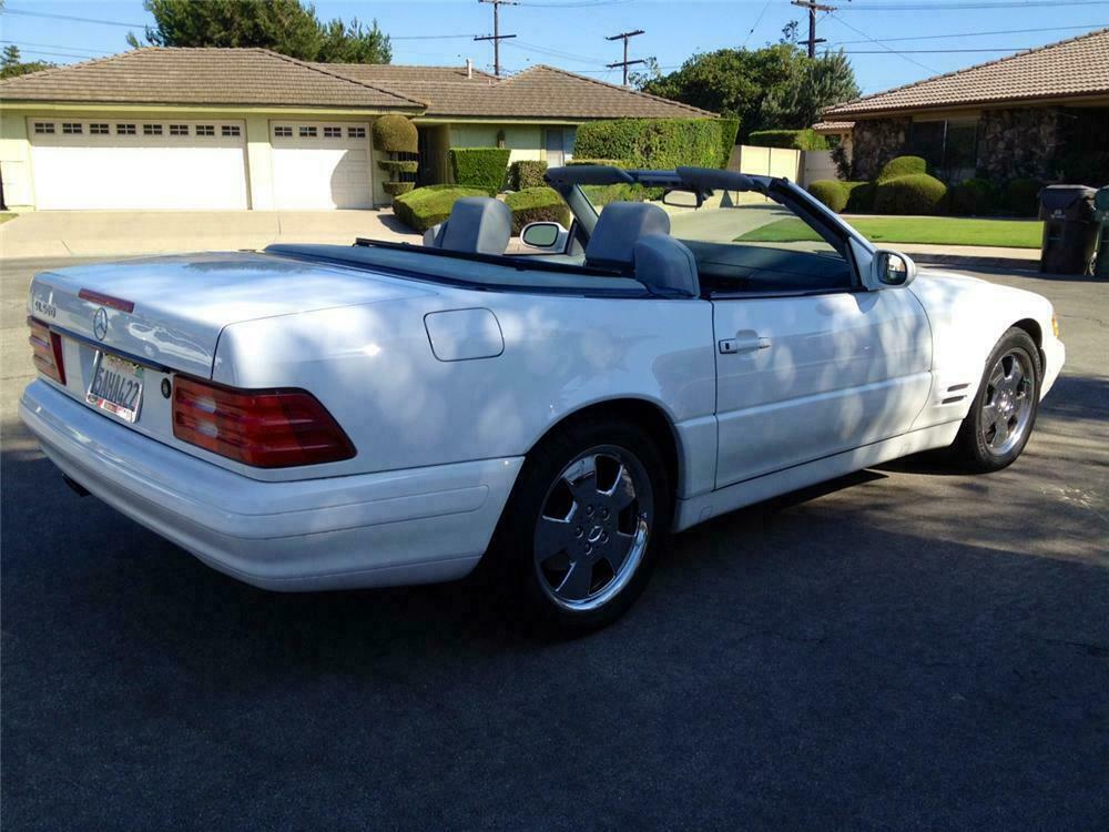 1999 MERCEDES-BENZ 500SL CONVERTIBLE - Rear 3/4 - 133496