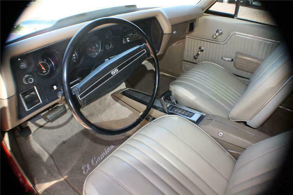 1971 CHEVROLET EL CAMINO SS 2 DOOR PICKUP - Interior - 133615