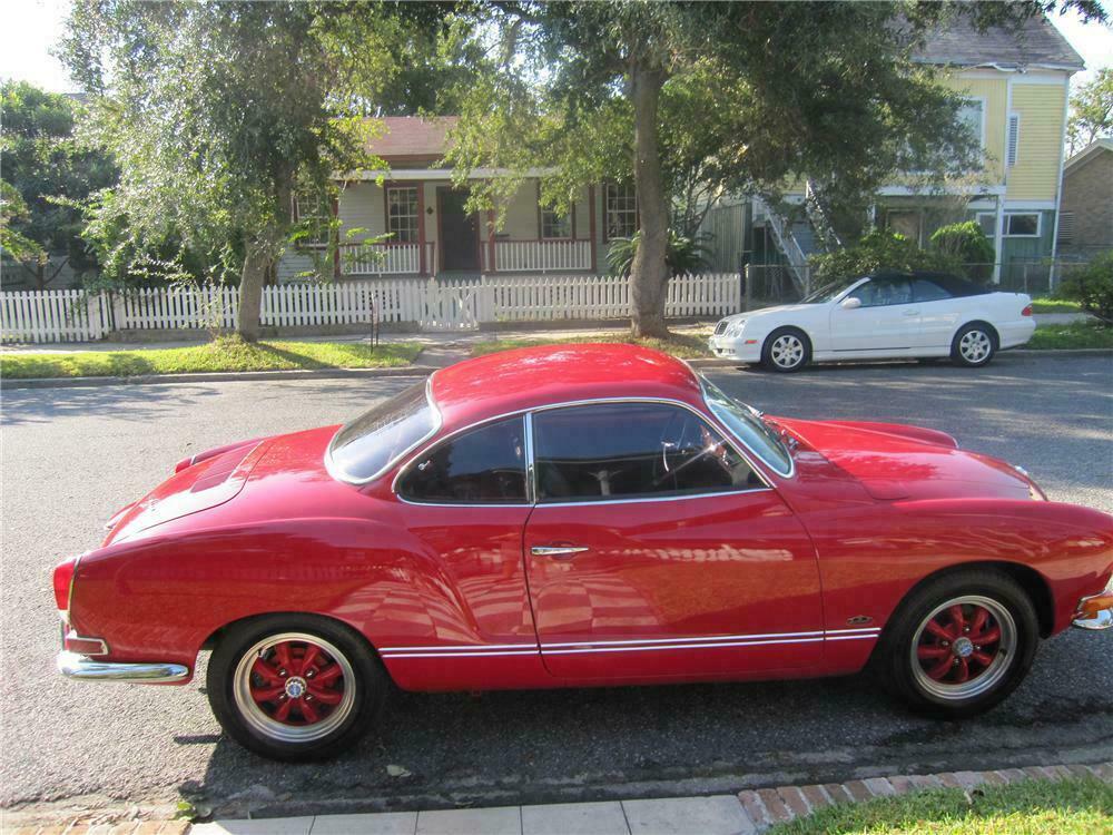 1971 VOLKSWAGEN KARMANN GHIA 2 DOOR COUPE - Side Profile - 137627