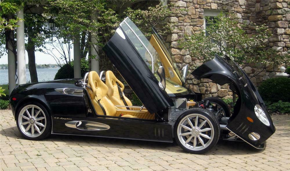 2009 SPYKER C8 SPYDER - Side Profile - 137861