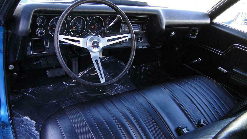 1970 CHEVROLET CHEVELLE SS LS5 2 DOOR COUPE - Interior - 138124