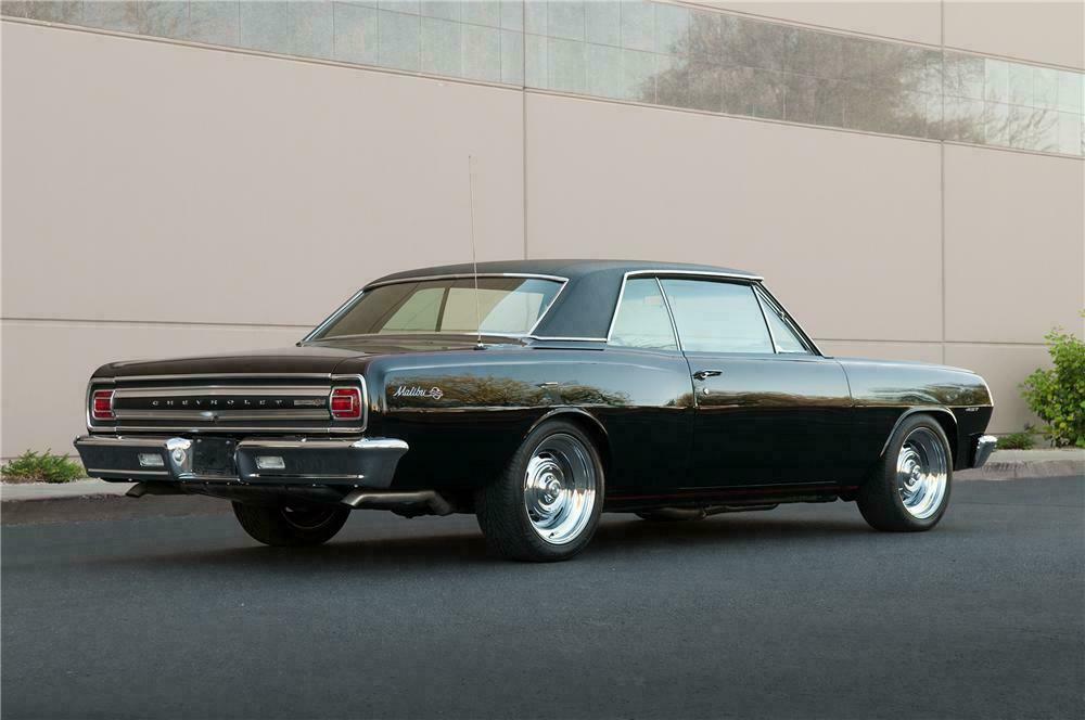 1965 CHEVROLET CHEVELLE MALIBU SS CUSTOM 2 DOOR COUPE - Rear 3/4 - 138156