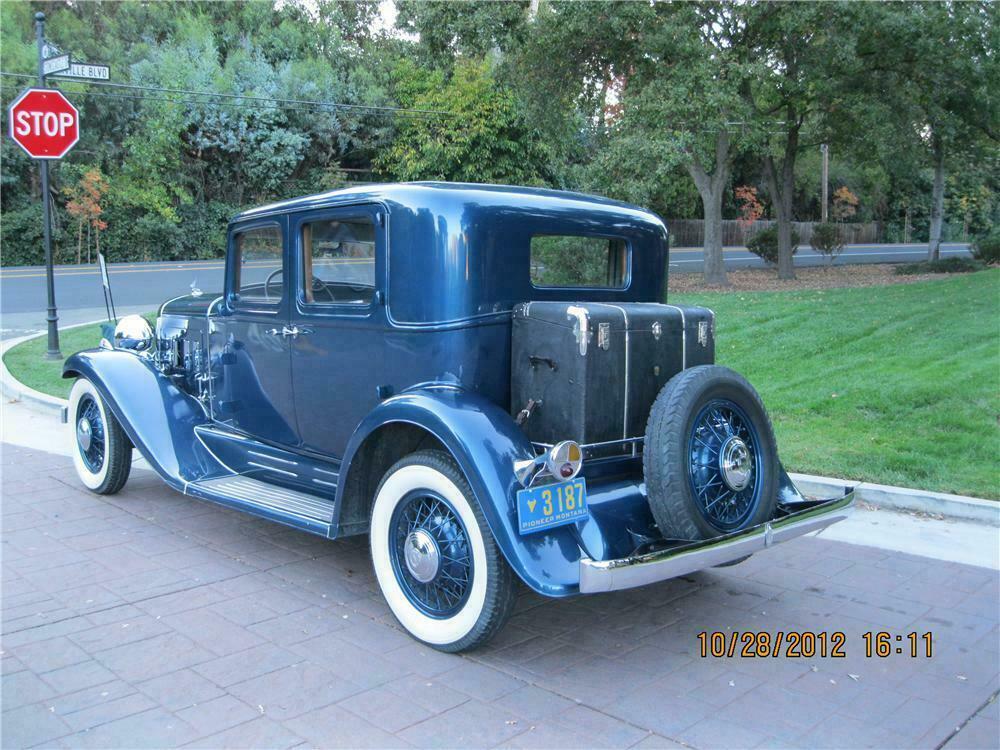 1932 FRANKLIN CLUB SEDAN - Rear 3/4 - 138439
