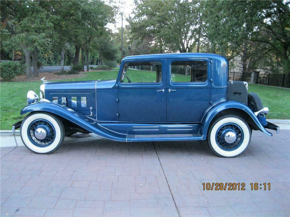 1932 FRANKLIN CLUB SEDAN - Side Profile - 138439