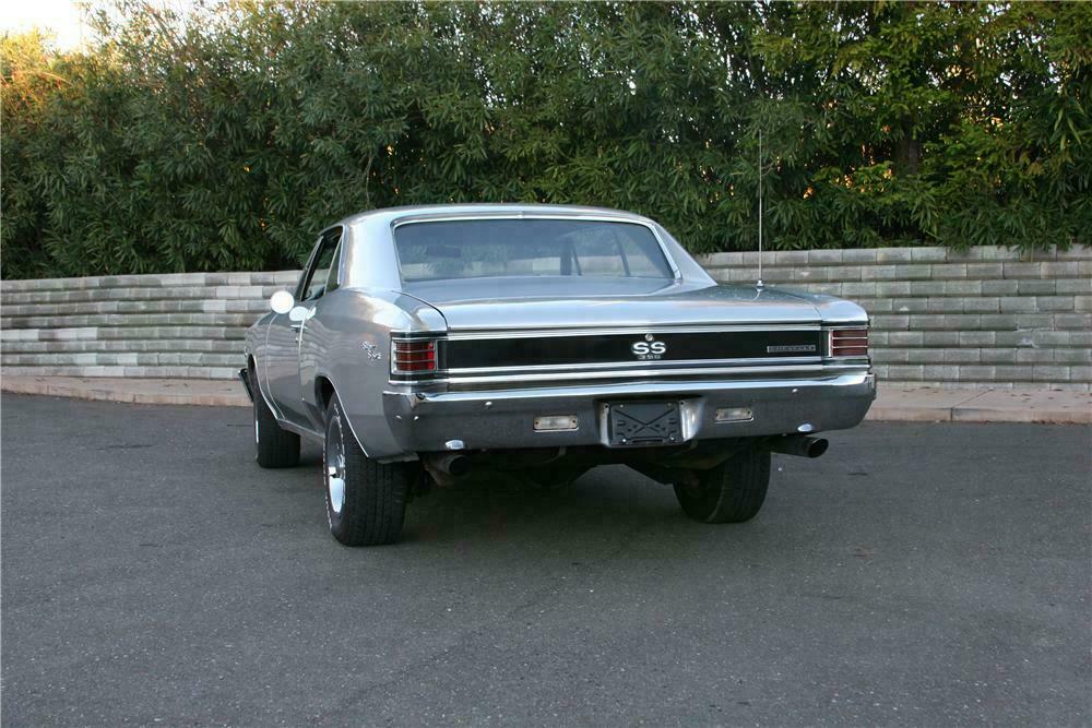 1967 CHEVROLET CHEVELLE SS 396 2 DOOR COUPE - Rear 3/4 - 139107