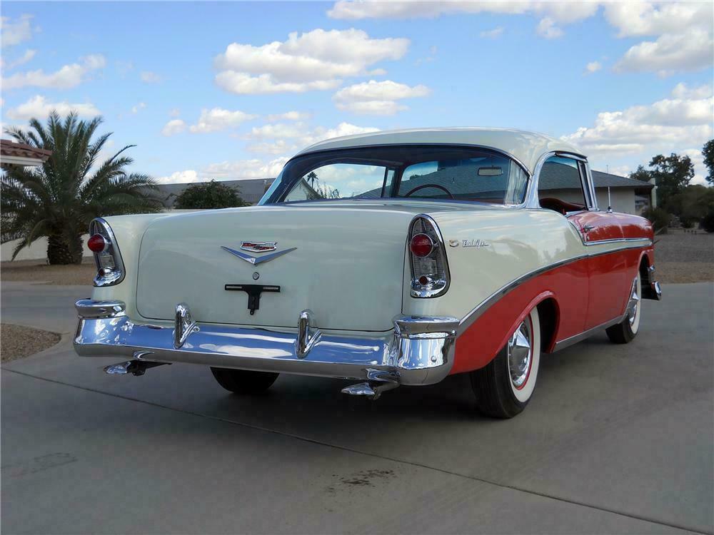 1956 CHEVROLET 210 2 DOOR HARDTOP - Rear 3/4 - 139201