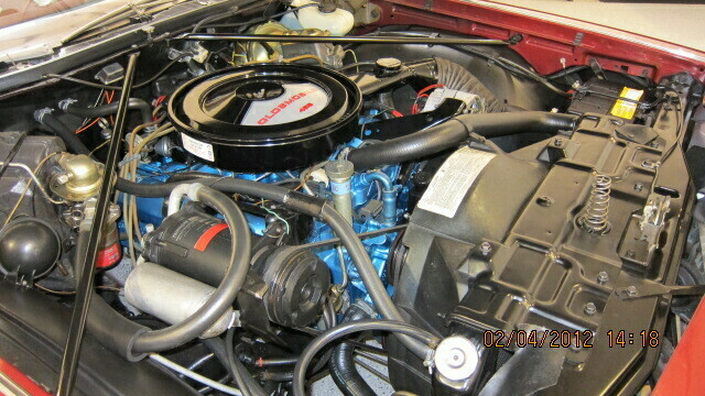 1975 OLDSMOBILE 98 COUPE - Engine - 139599