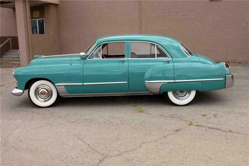 1948 CADILLAC SERIES 62 4 DOOR SEDAN - Side Profile - 139946