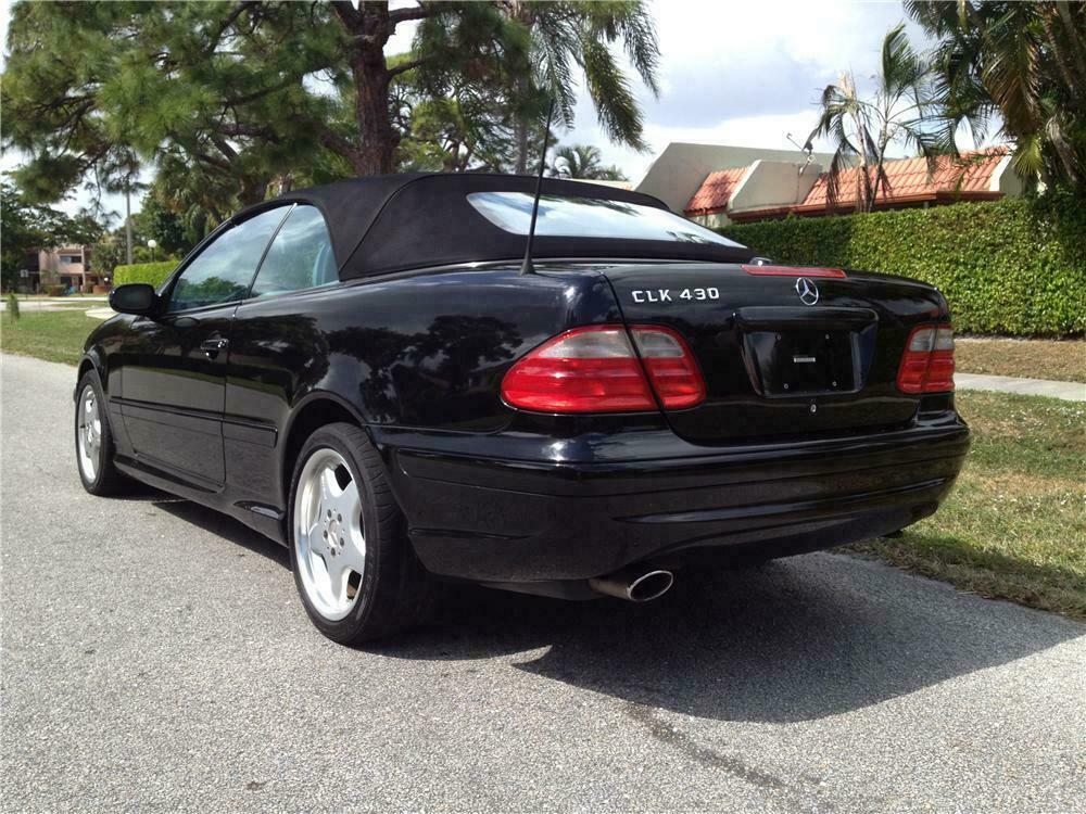 2001 MERCEDES-BENZ CLK430 CABRIOLET - Rear 3/4 - 151476