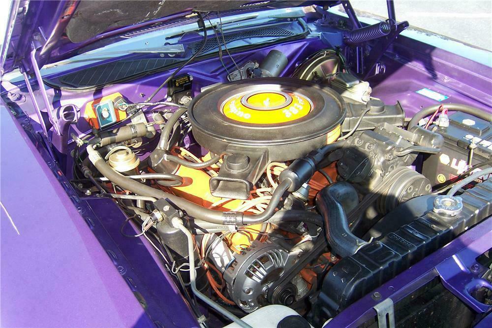 1971 PLYMOUTH ROAD RUNNER 2 DOOR HARDTOP - Engine - 151711