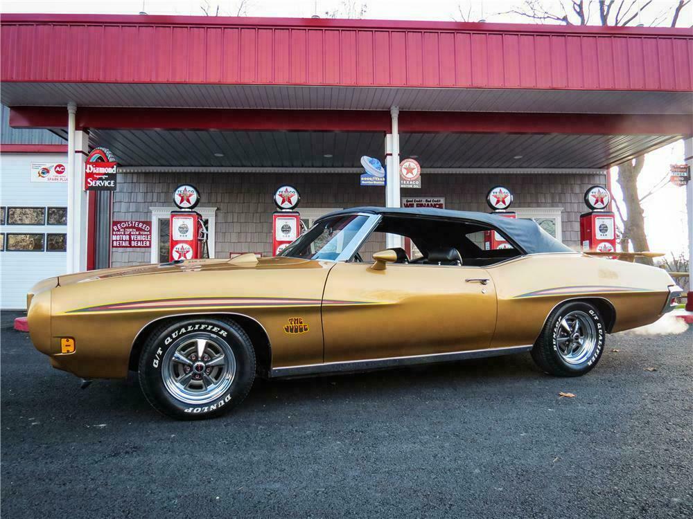 1970 PONTIAC GTO CONVERTIBLE - Side Profile - 151713