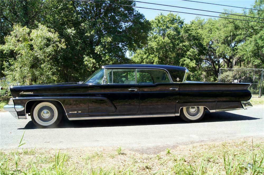 1959 LINCOLN CONTINENTAL MARK IV 4 DOOR HARDTOP - Side Profile - 152130