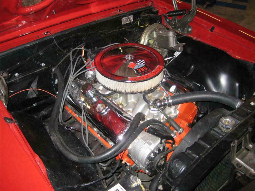 1967 CHEVROLET CHEVELLE 2 DOOR COUPE - Engine - 154116