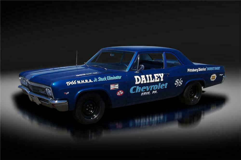 1966 CHEVROLET BISCAYNE CUSTOM 2 DOOR SEDAN