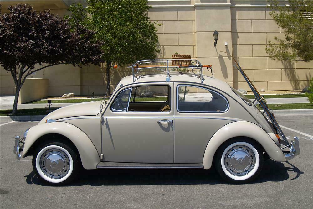 1967 VOLKSWAGEN BEETLE 2 DOOR SEDAN - Side Profile - 154792