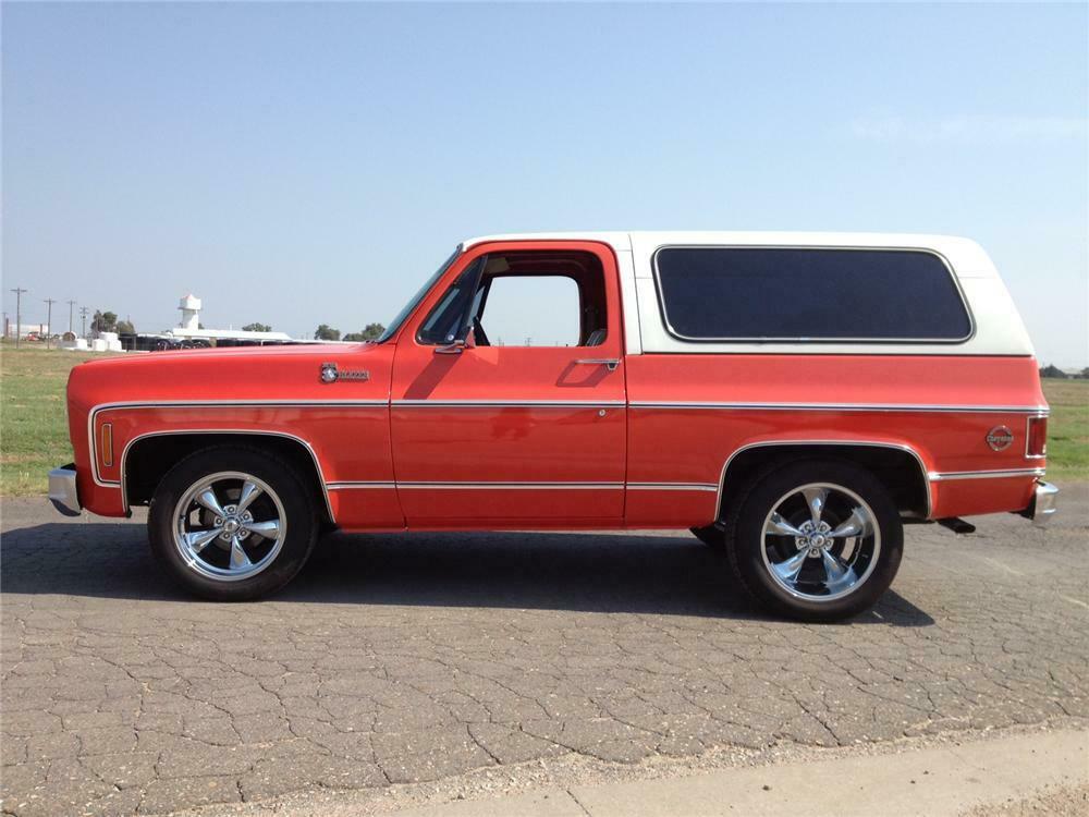 1976 CHEVROLET BLAZER SUV - Side Profile - 157504