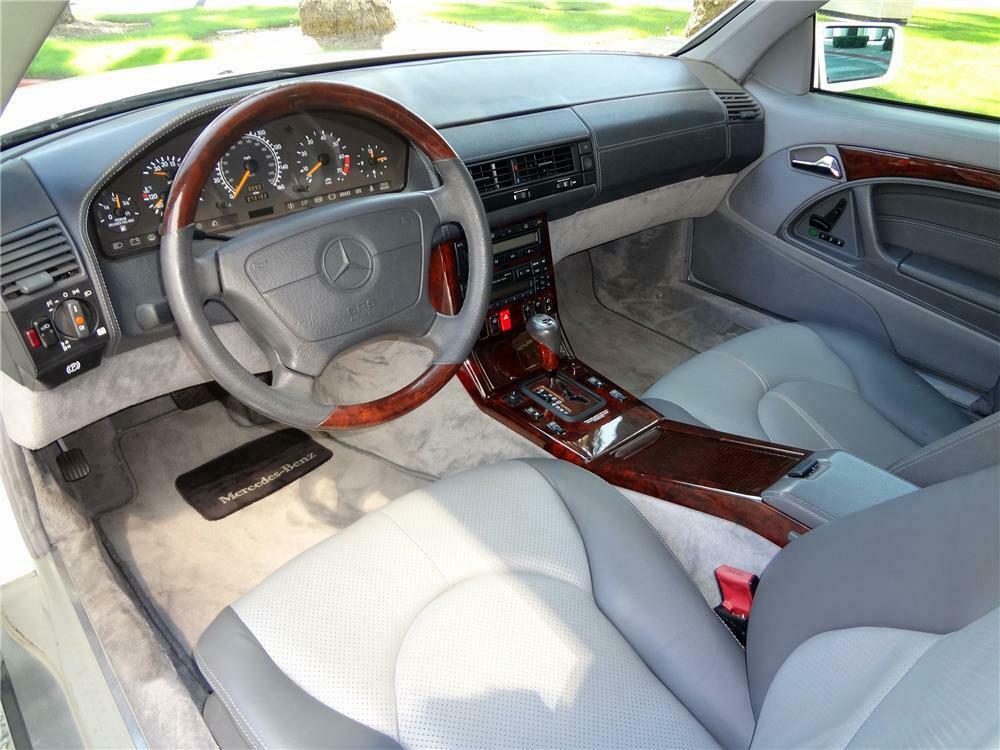 1997 MERCEDES-BENZ SL600 CONVERTIBLE - Interior - 157639