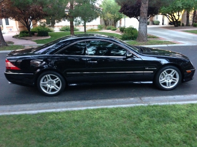 2004 MERCEDES-BENZ CL55 AMG 2 DOOR COUPE - Side Profile - 157984