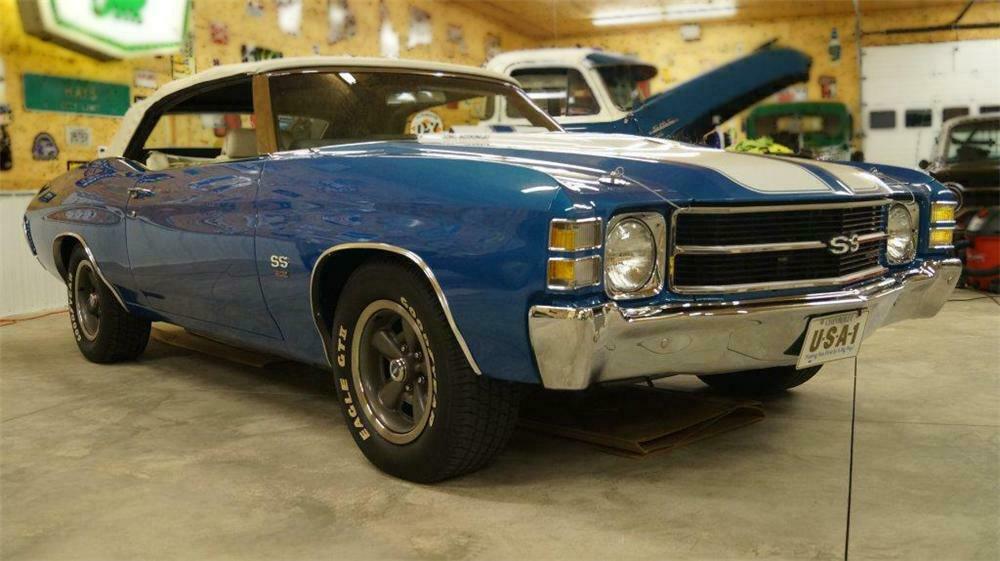 1971 CHEVROLET CHEVELLE CUSTOM CONVERTIBLE