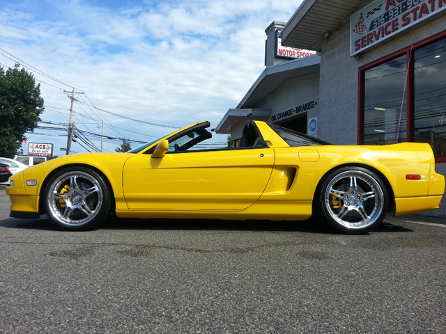 2001 ACURA NSX-T 2 DOOR COUPE - Side Profile - 161128