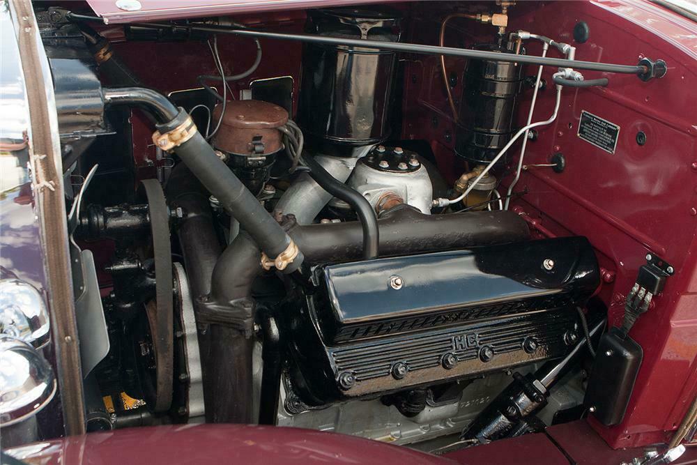 1931 CADILLAC 355 A CONVERTIBLE - Engine - 161310