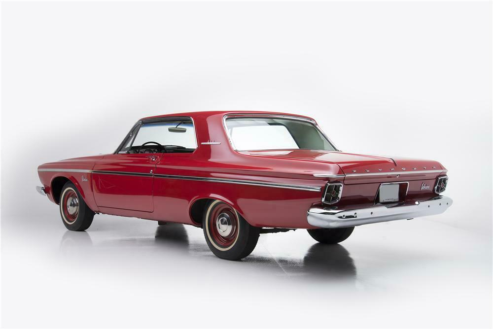 1963 PLYMOUTH BELVEDERE 2 DOOR HARDTOP - Rear 3/4 - 161323