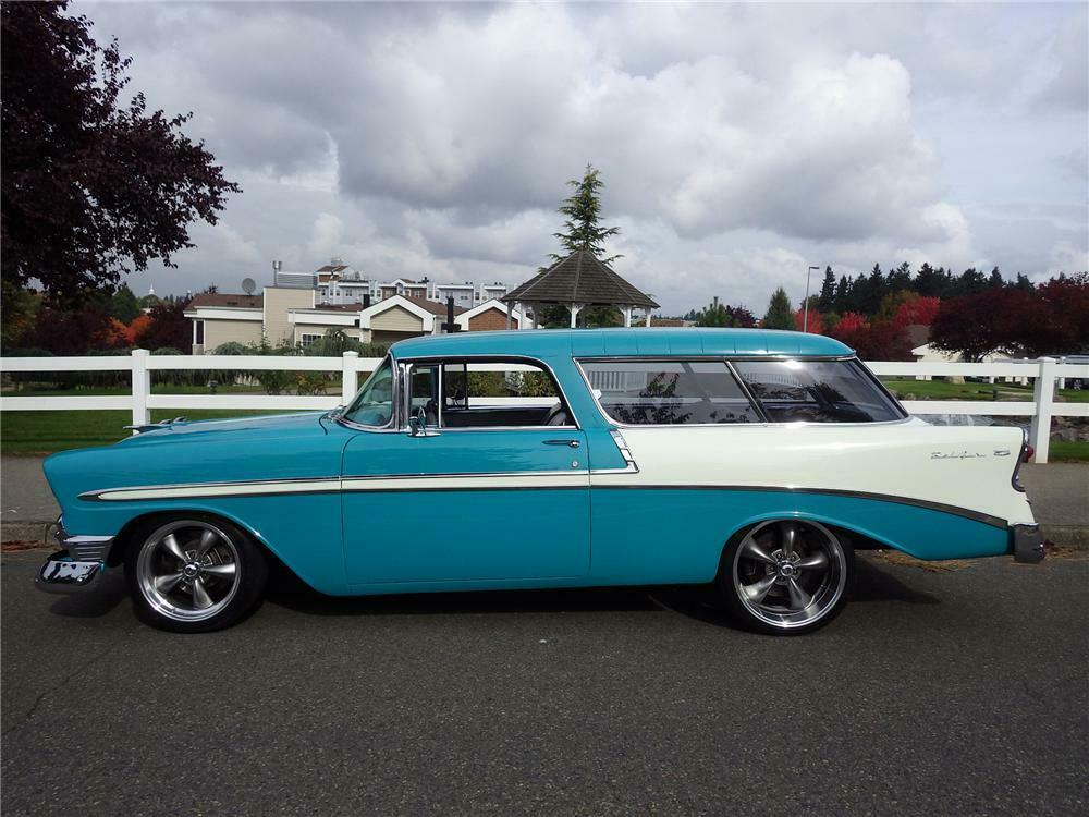 1956 CHEVROLET NOMAD CUSTOM WAGON - Side Profile - 161471