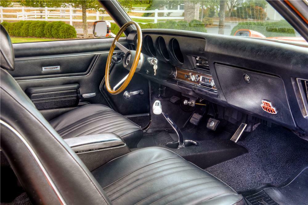1969 PONTIAC GTO JUDGE 2 DOOR HARDTOP - Interior - 161522