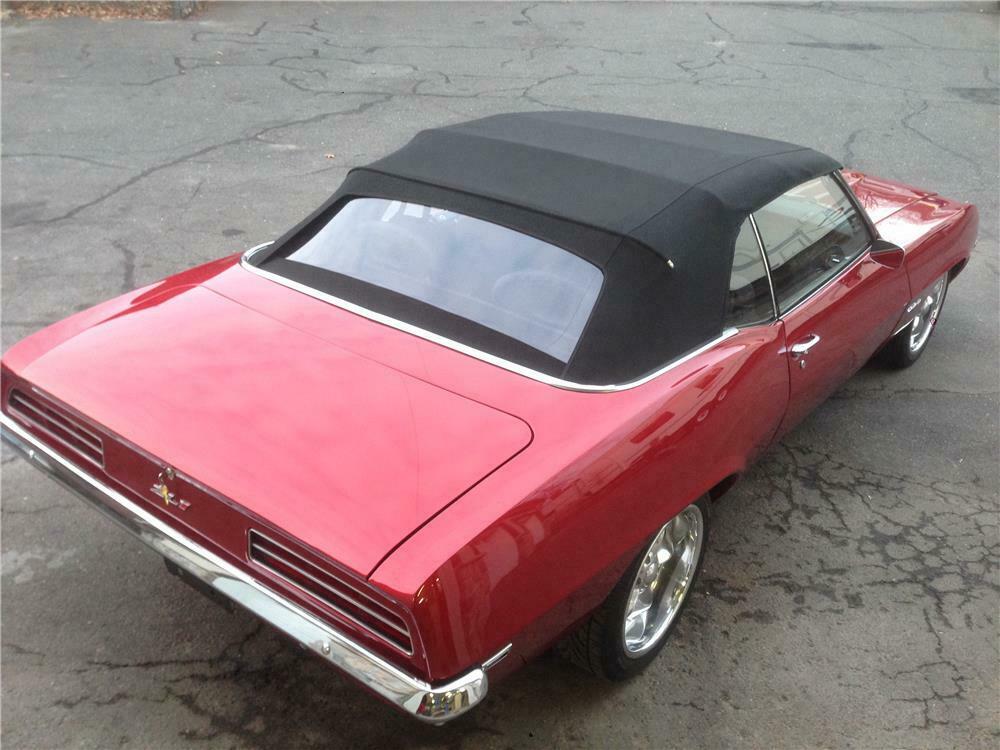 1969 CHEVROLET CAMARO CUSTOM CONVERTIBLE - Rear 3/4 - 161583