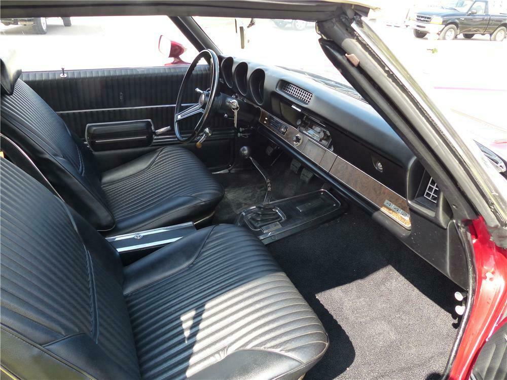 1969 OLDSMOBILE 442 CONVERTIBLE - Interior - 161587